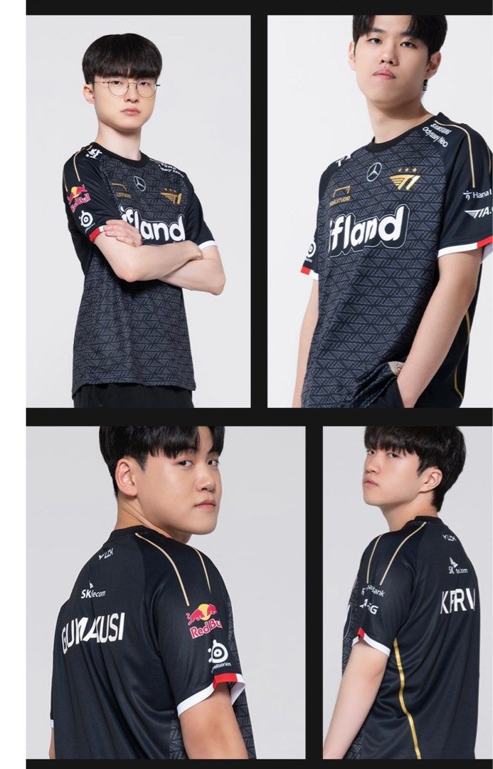 代訂 2023 T1 Uniform Worlds Jersey Faker, 男裝, 運動服裝 - Carousell