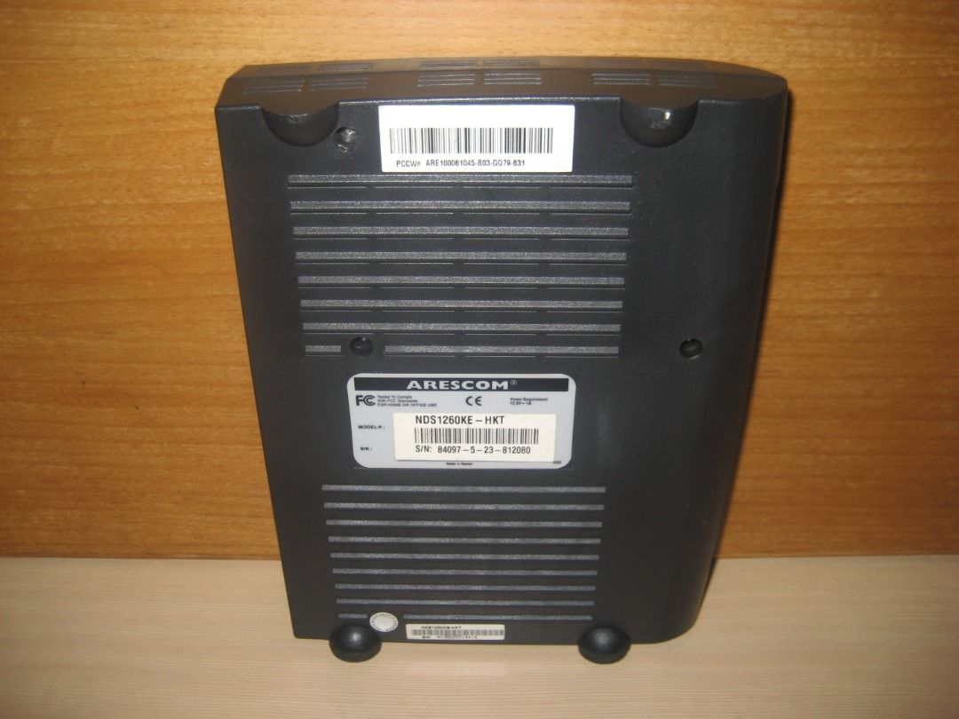 🌟🌟🌟 罕有💯%原裝【ARESCOM NetDSL 1200 】DSL Modem Router 連【原装】AC 13.5V 火牛 適合 還機 ...