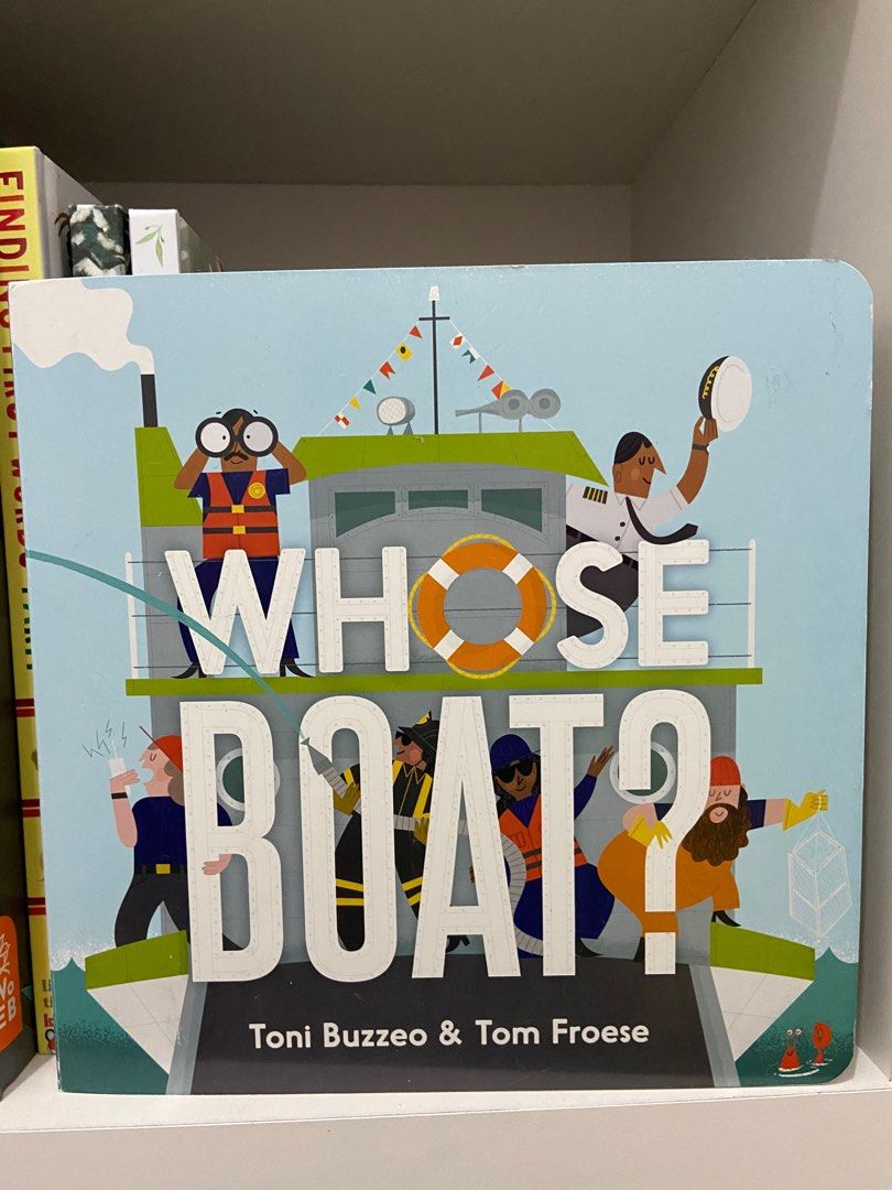 Abrams Whose Boat - Buku Anak Import Children Book, Buku & Alat Tulis ...