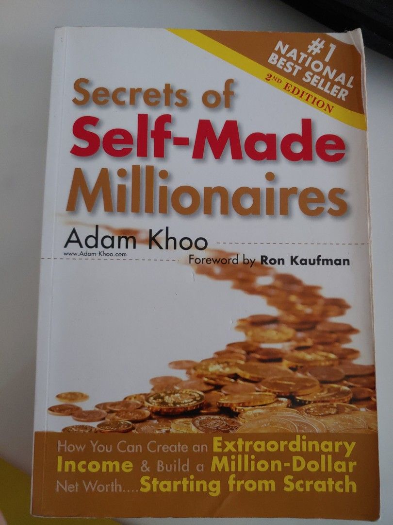 Adam Khoo - Secrets of Self Made Millionaires, Hobbies & Toys, Books ...