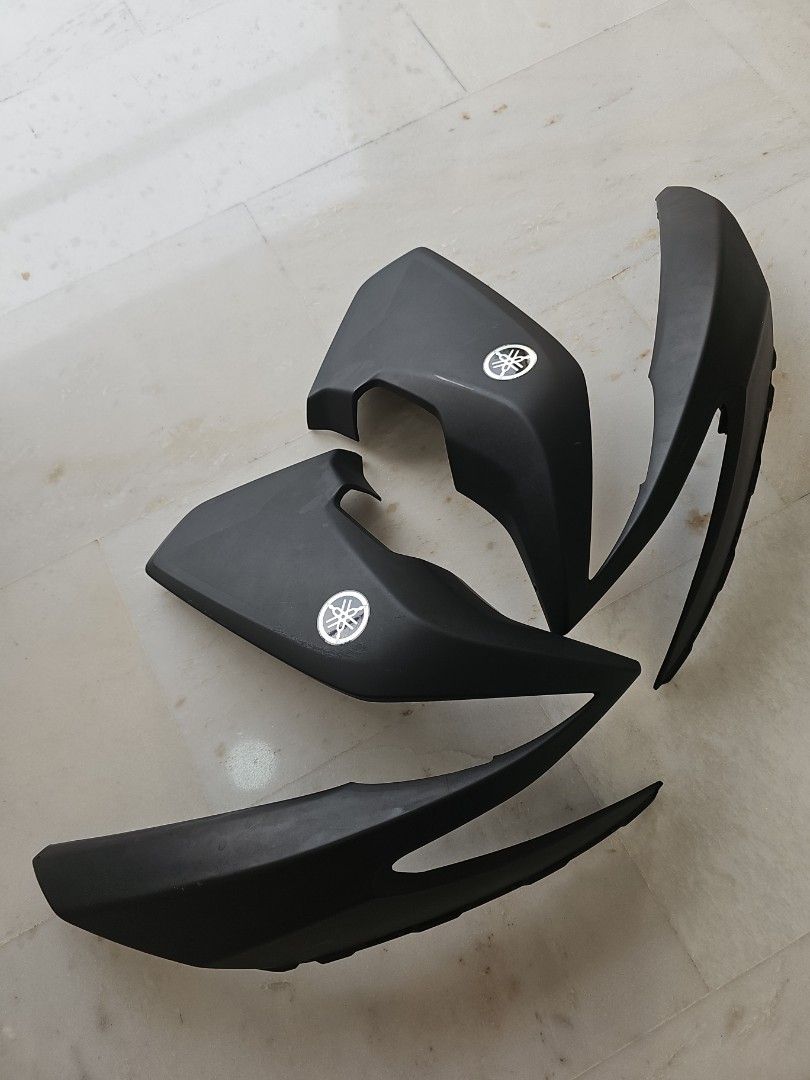 Aerox v1 front side panel, Motorcycles, Motorcycle Accessories on Carousell