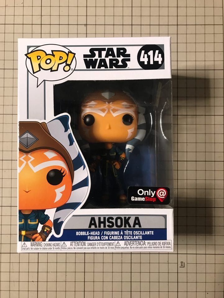Ahsoka #414 Gamestop Exclusive Funko Pop Star Wars, Hobbies & Toys ...
