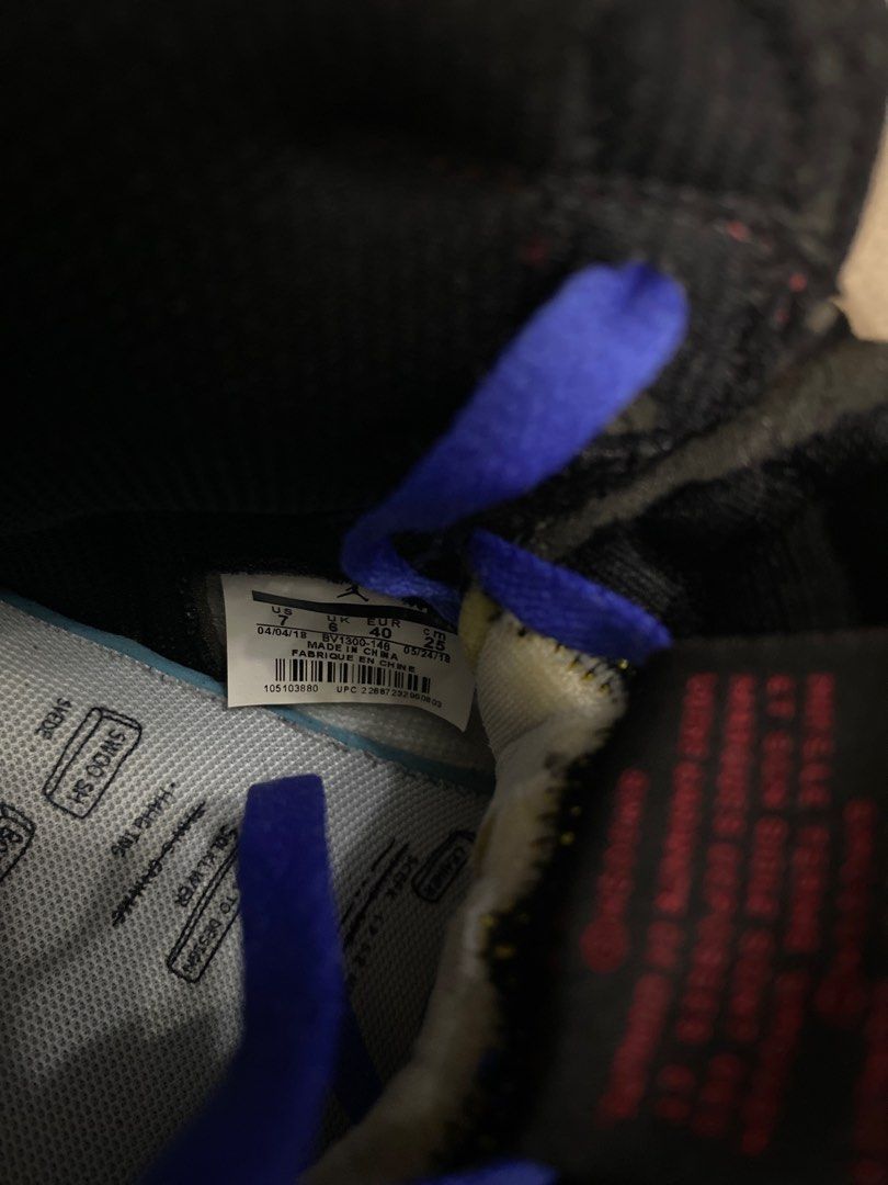 AIR JORDAN 1 HIGH UNION “STORM BLUE”, Men's Fashion, Footwear, Sneakers ...