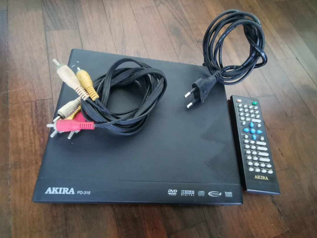 AKIRA DVD CD Player Versatility PD-318, TV & Home Appliances, TV ...