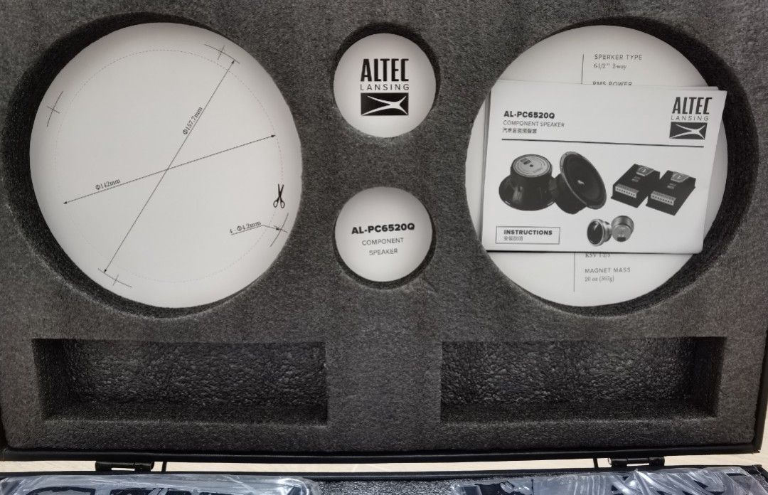 Altec Lansing 2 Way Component Set, Car Accessories, Accessories on ...