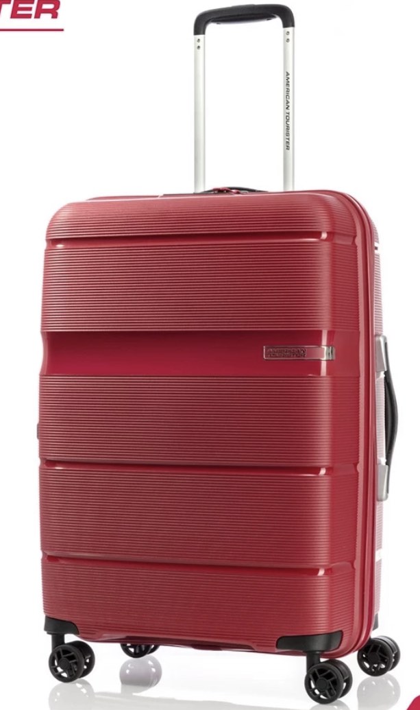 American Tourister Linex 66/24 Luggage TSA - Red, Hobbies & Toys ...
