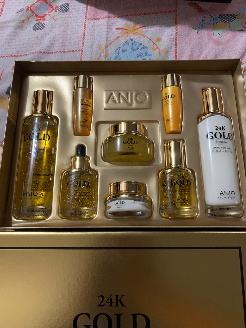 Anjo 24K Skin Care Pure Gold, Beauty & Personal Care, Face, Face Care ...