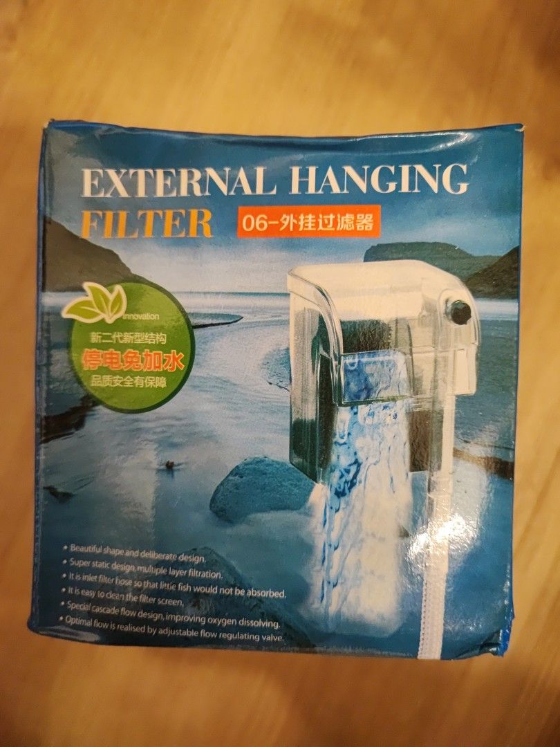 Aquarium external hanging filter, Pet Supplies, Homes & Other Pet ...
