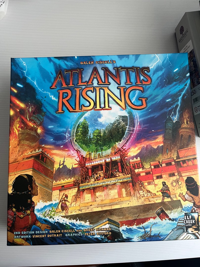 Atlantis Rising Board Game, Hobbies & Toys, Toys & Games on Carousell