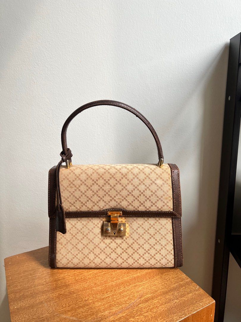 Authentic Gucci Kelly vintage, Luxury, Bags & Wallets on Carousell