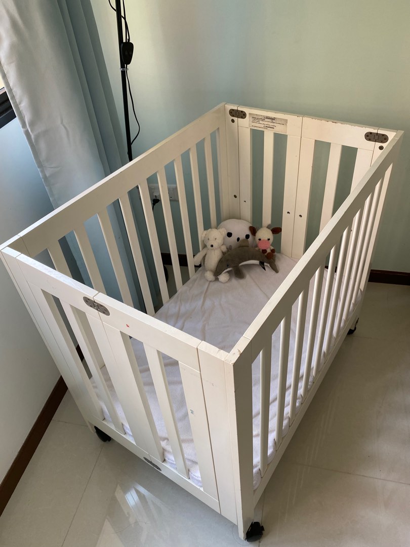 Baby Cot (Frame only), Babies & Kids, Baby Nursery & Kids Furniture ...
