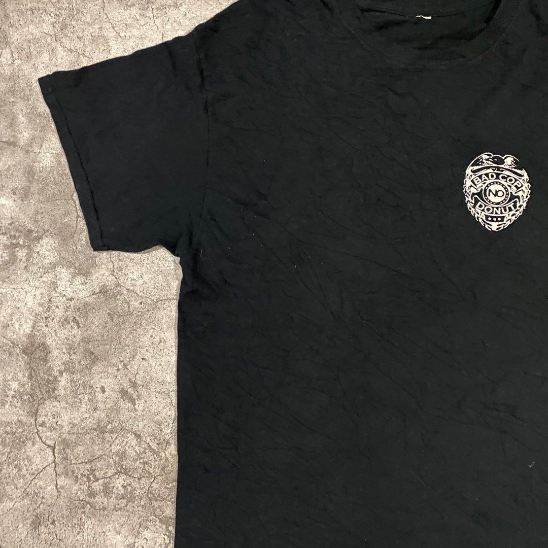 Bad cop no donut Statement T-shirt, Men's Fashion, Tops & Sets, Tshirts ...