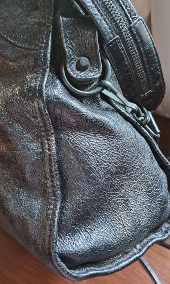 Rush!!Balenciaga Motorcycle Top handle Bag, Luxury, Bags & Wallets on ...