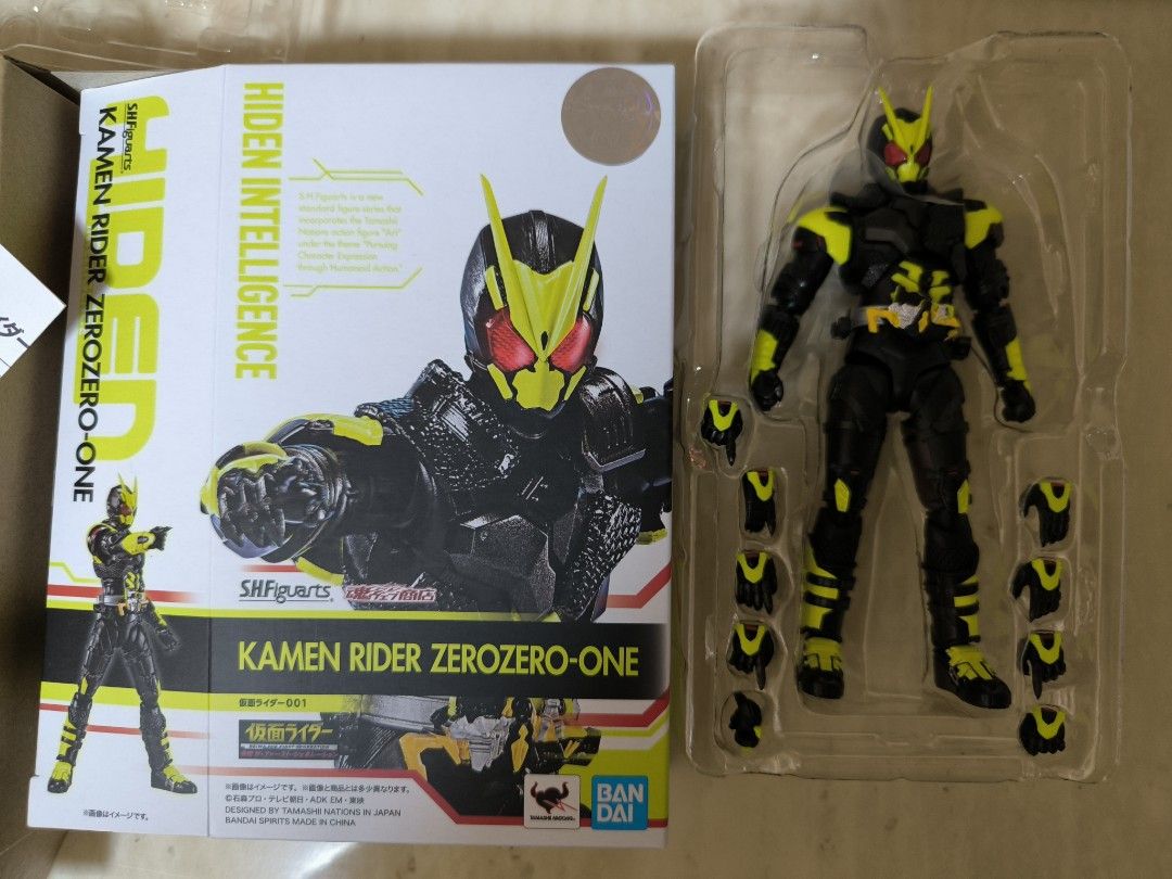 Bandai,SH finger, zero zero one, 興趣及遊戲, 玩具 & 遊戲類 - Carousell