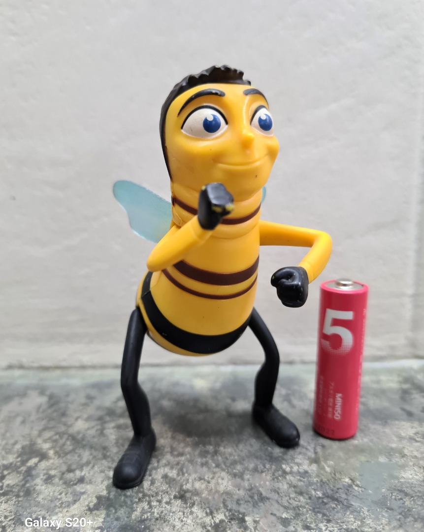 BARY B. BENSON - 2007 McDonald's DreamWorks BEE MOVIE Happy Meal Toy ...