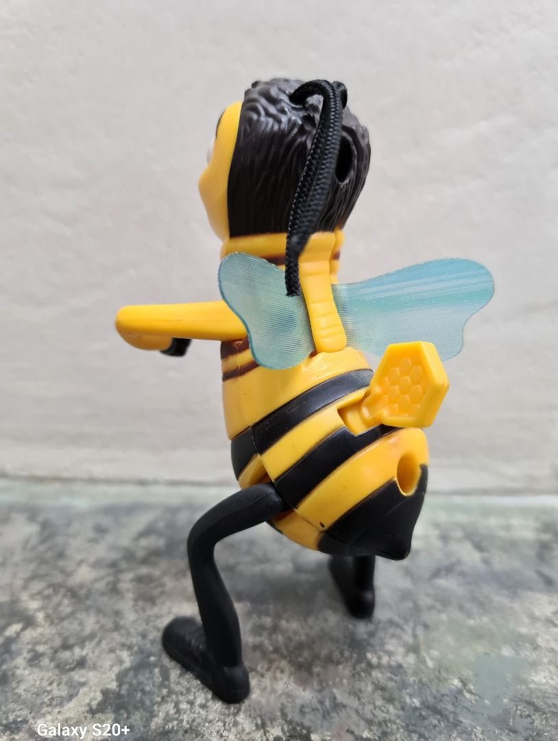 BARY B. BENSON - 2007 McDonald's DreamWorks BEE MOVIE Happy Meal Toy ...