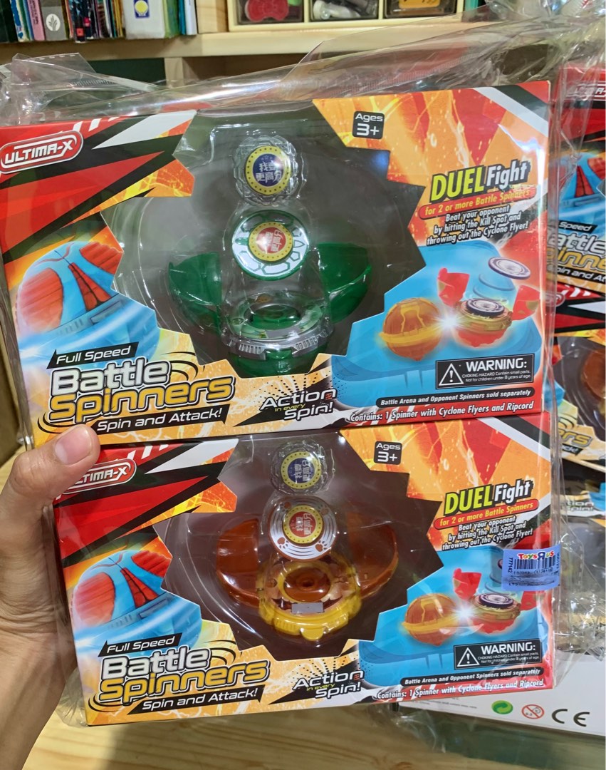 Battle Spinners Bundle, Hobbies & Toys, Toys & Games on Carousell