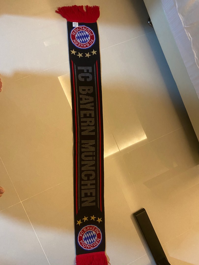 Bayern Munich banner, Sports Equipment, Sports & Games, Racket & Ball ...