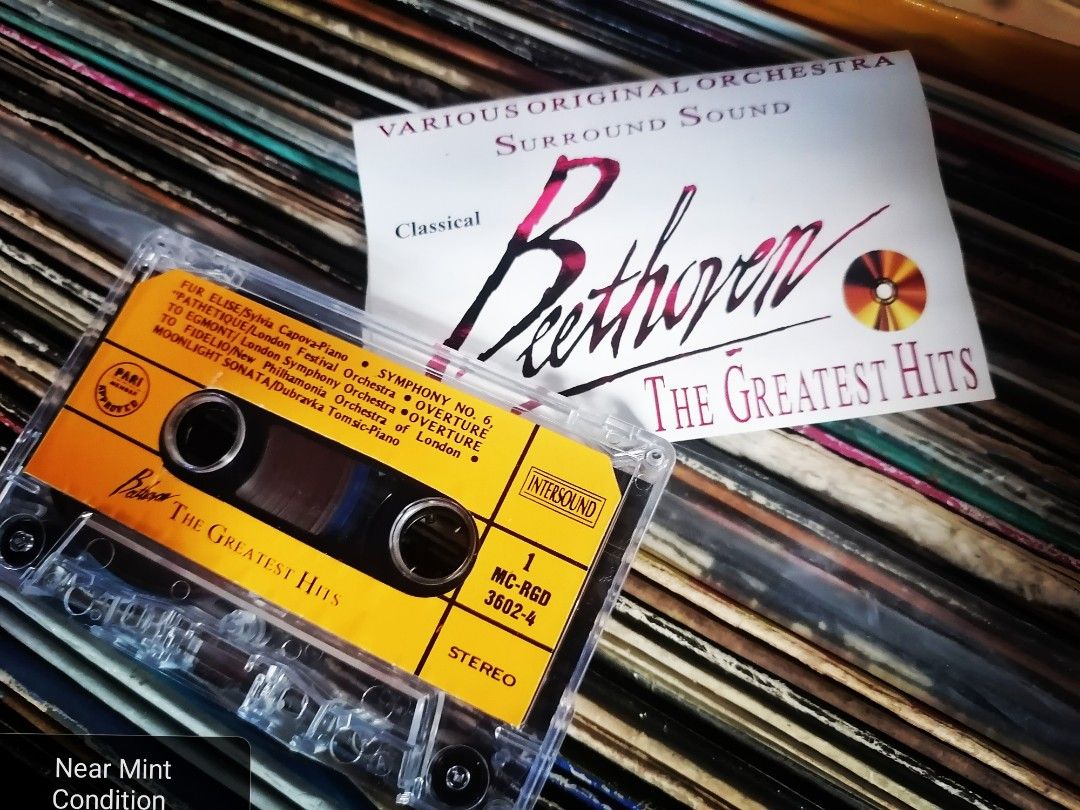 Beethoven The Greatest Hits Cassette Tape Original Cassette Tapes ...