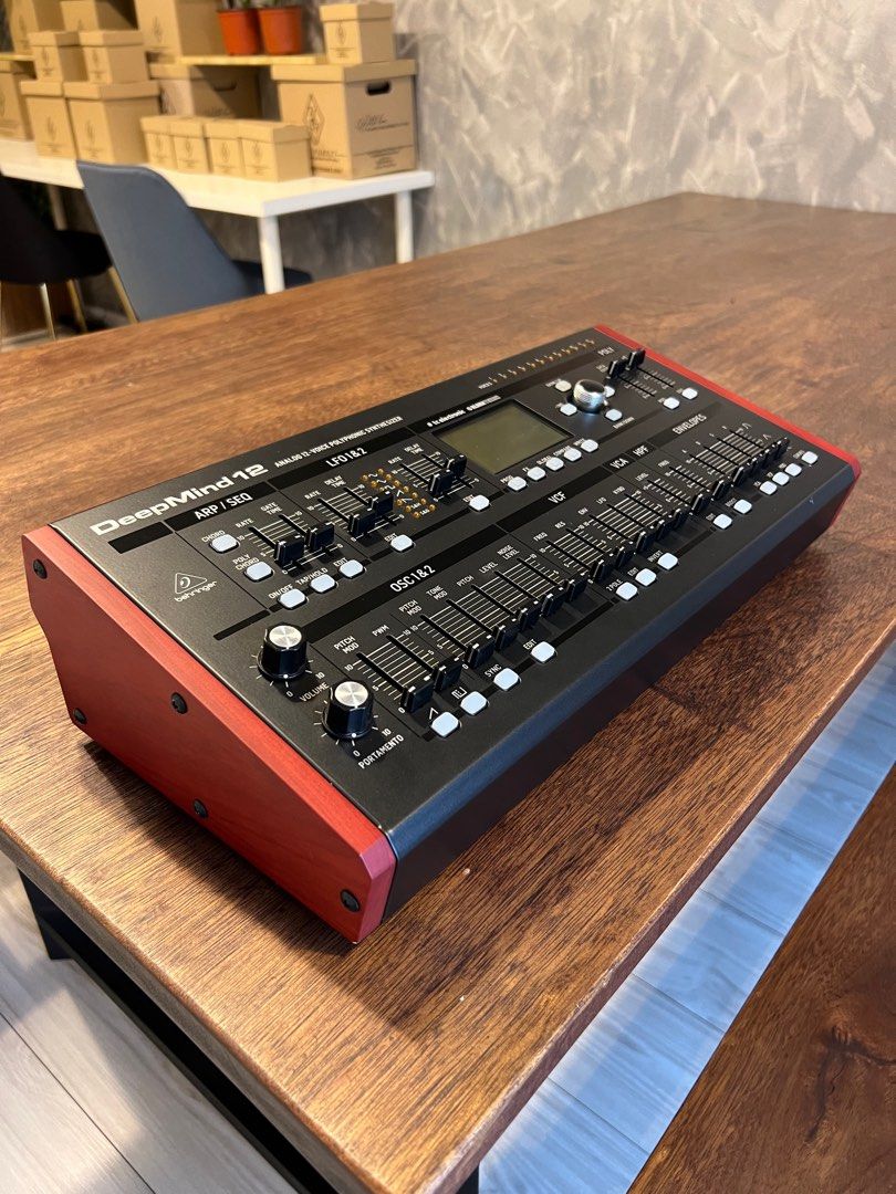 Behringer DeepMind 12D 12-voice Analog Desktop Synthesizer, Hobbies ...