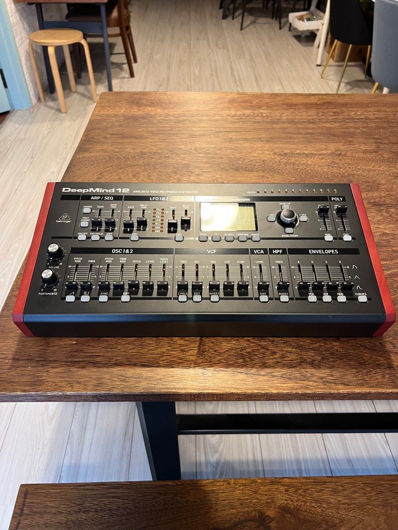 Behringer DeepMind 12D 12-voice Analog Desktop Synthesizer, Hobbies ...