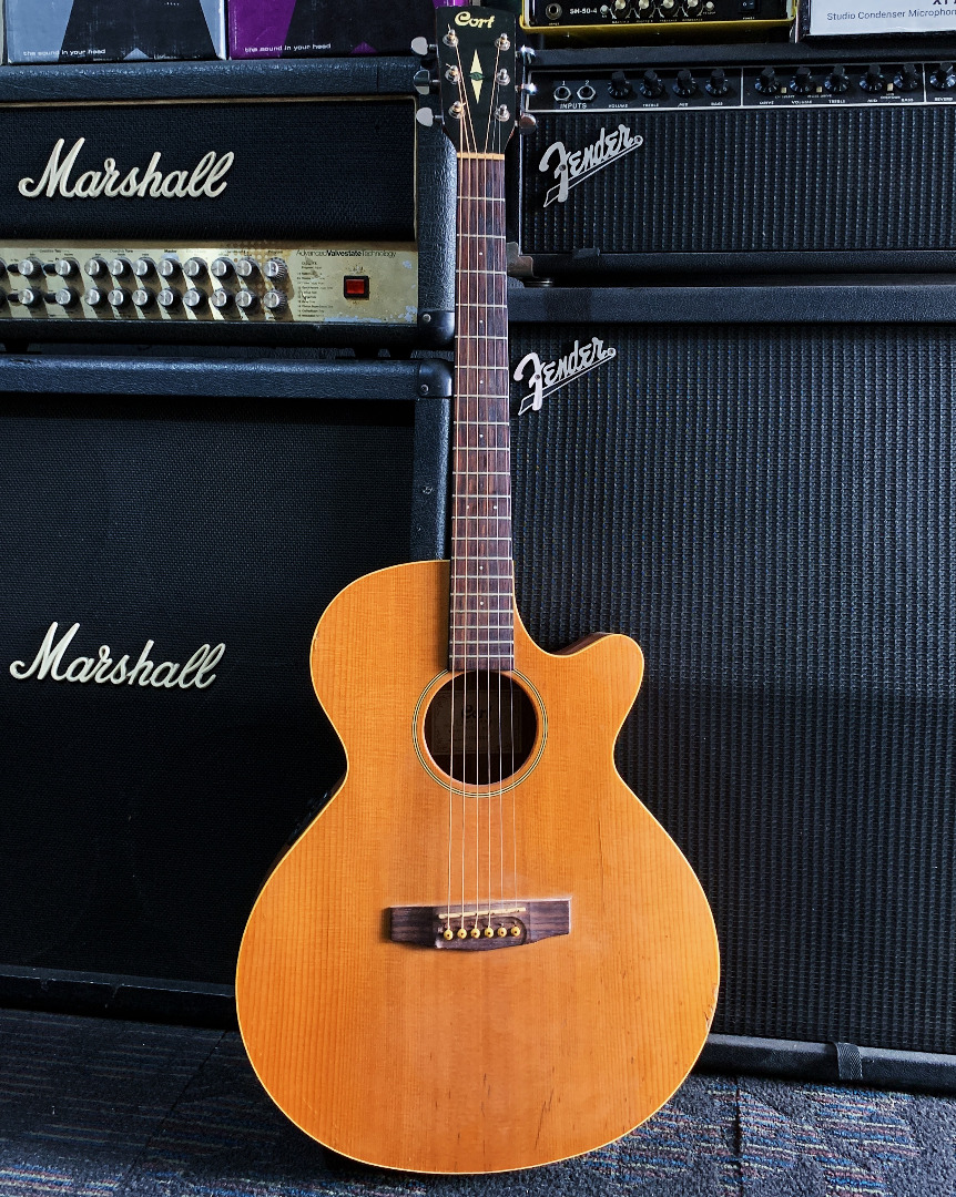 BILLY MUSIK - Cort SFX1 Solid Spruce Top Fishman Isys+ Preamp Tuner ...