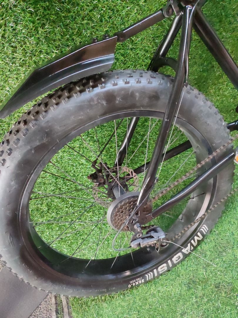 Black Fat Bike 26" Japan Surplus Bike, Sports Equipment, Bicycles ...