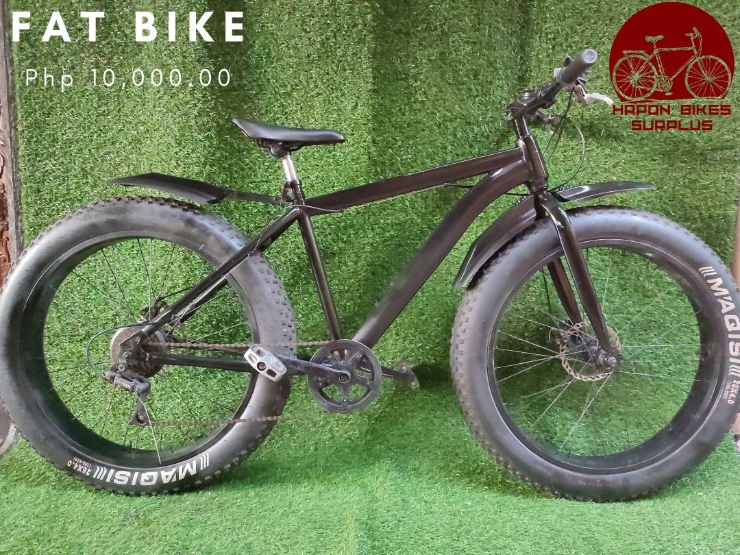 Black Fat Bike 26" Japan Surplus Bike, Sports Equipment, Bicycles ...