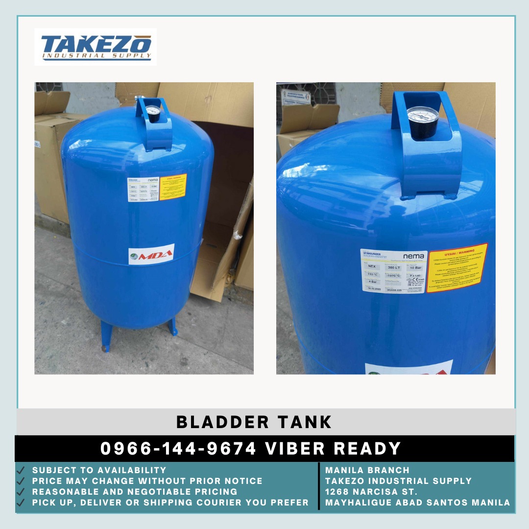 BLADDER TANK, Commercial & Industrial, Industrial Equipment on Carousell