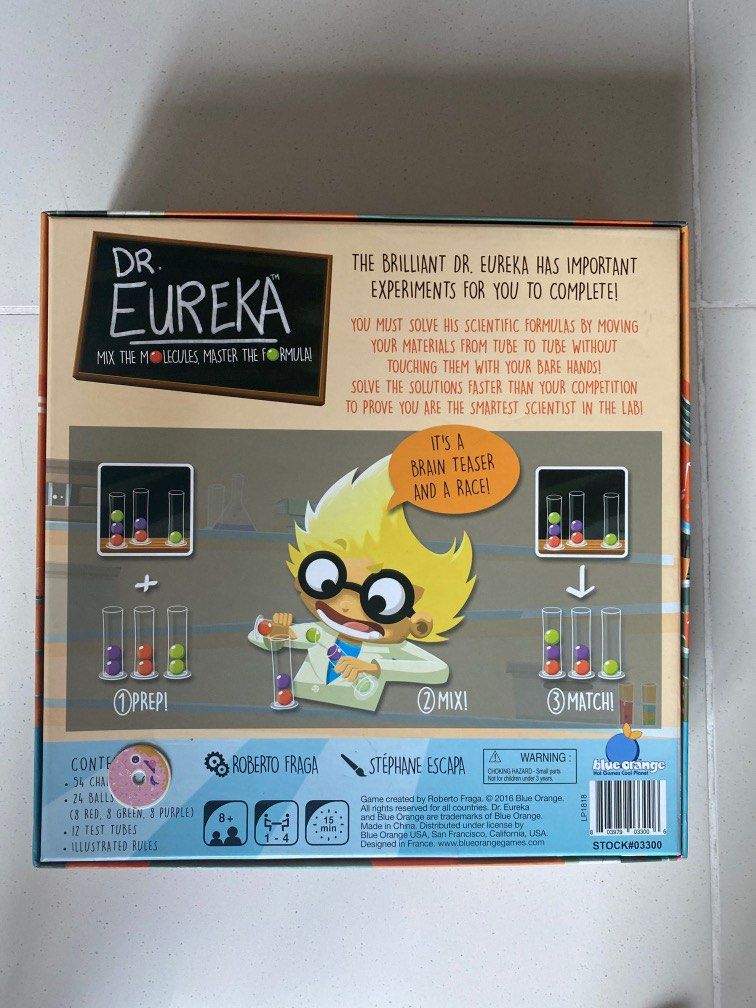 Brain memory game dr eureka, Hobbies & Toys, Toys & Games on Carousell