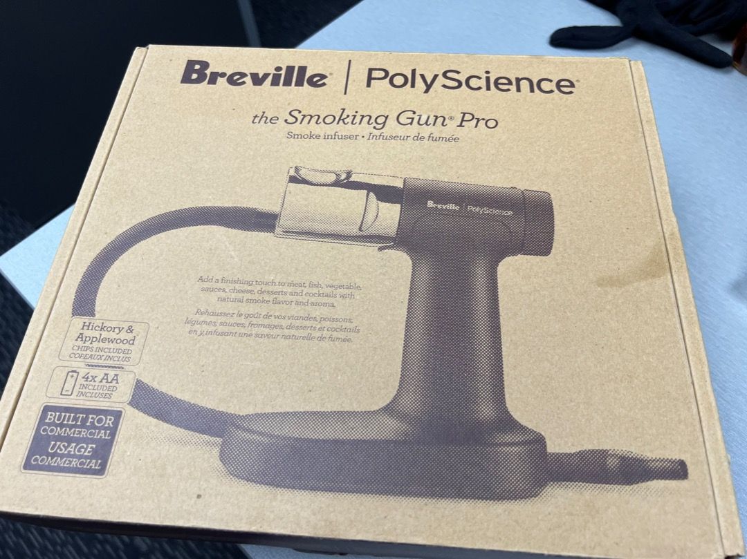 Breville PolyScience 煙燻器 Smoking Gun Pro, 家庭電器, 廚房電器, 其他廚具 - Carousell