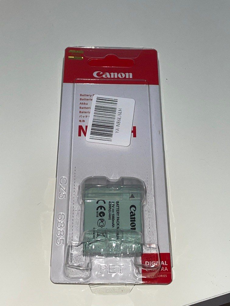 canon battery pack NB-6LH, Photography, Photography Accessories, Batteries & Chargers on Carousell