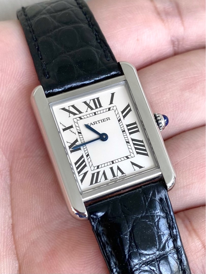 Cartier Tank Solo Ladies, Luxury, Watches on Carousell