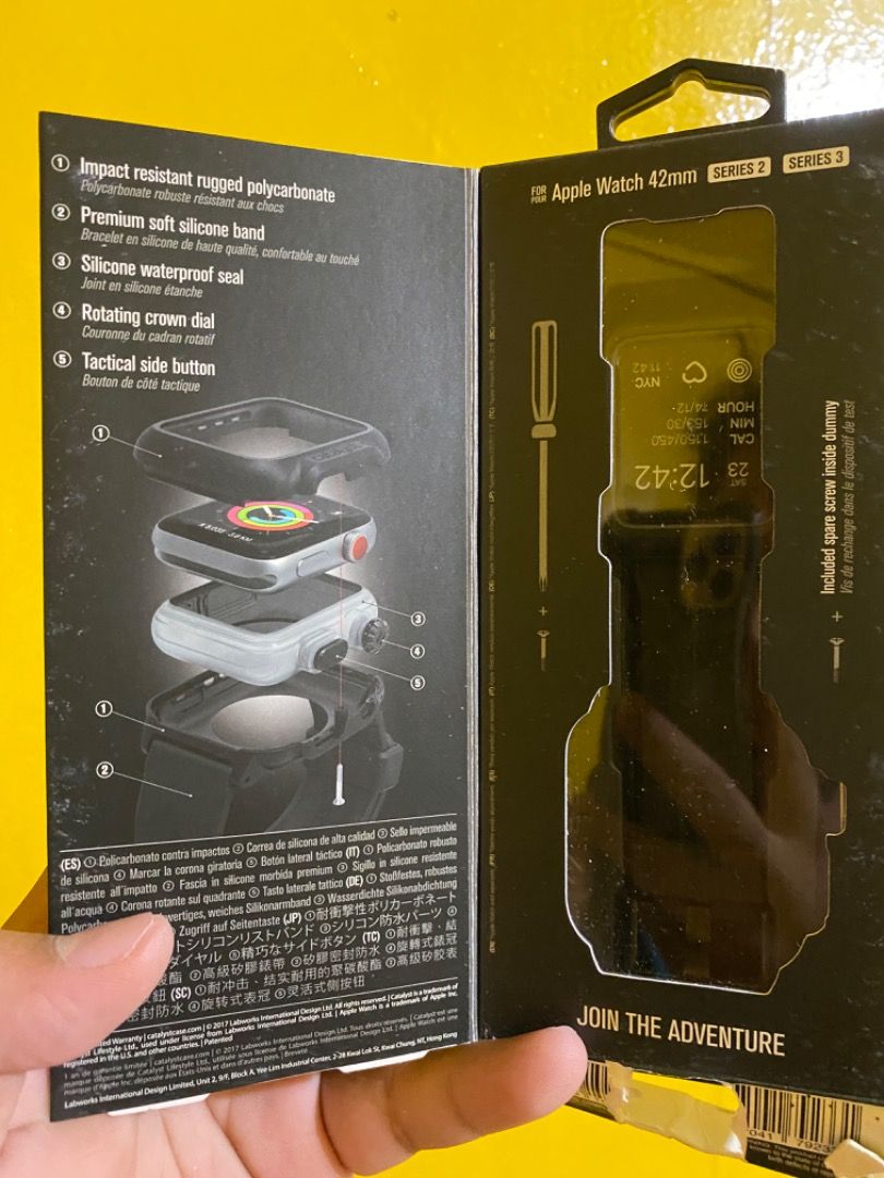 Catalyst waterproof apple watch case, Men's Fashion, Watches ...