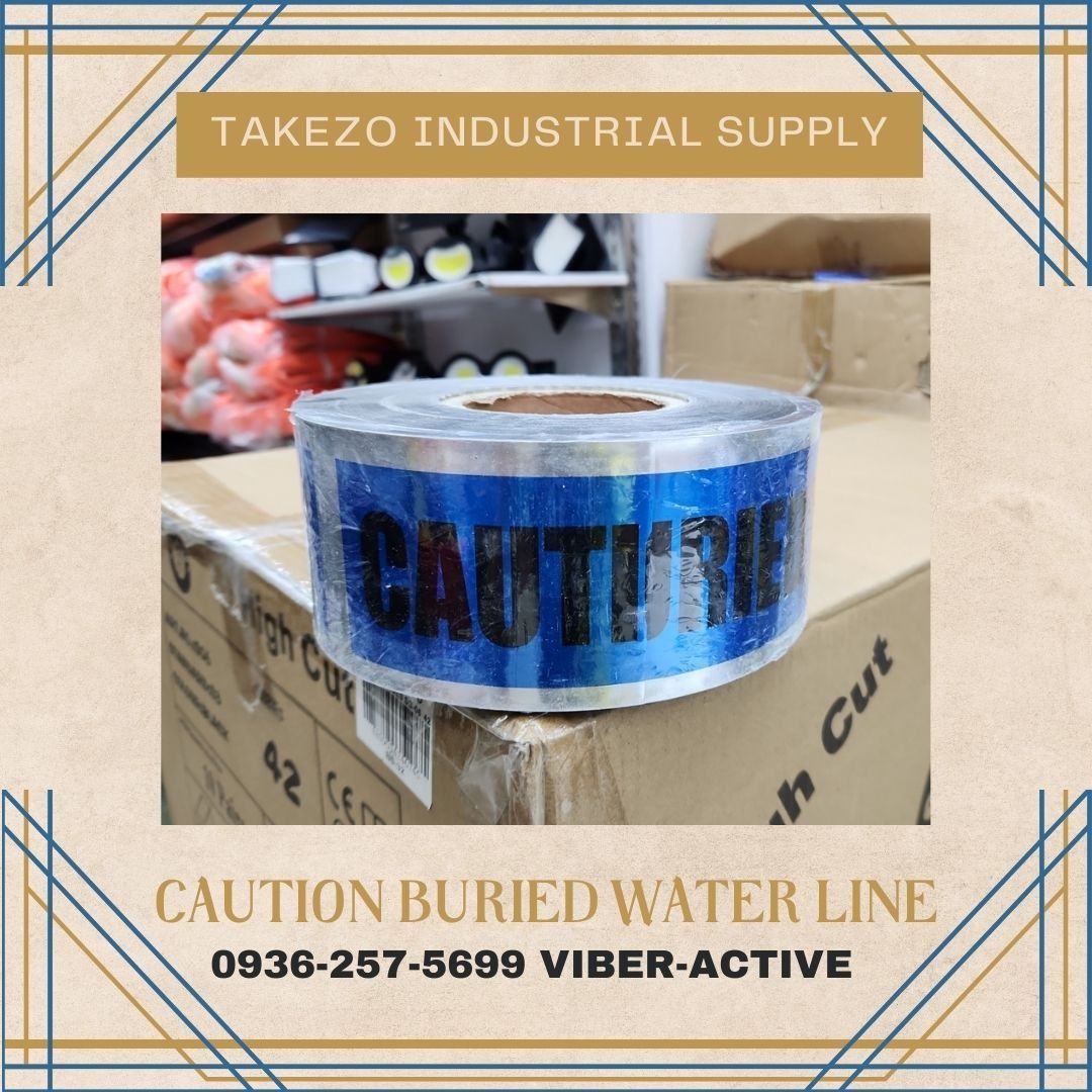 CAUTION BURIED WATER LINE 3" X 200METERS, Commercial & Industrial ...