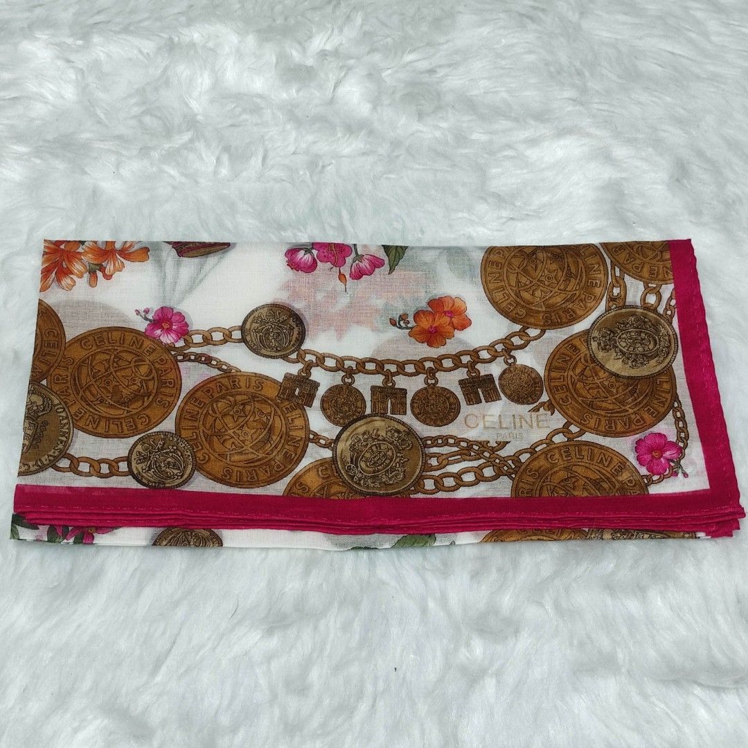 Celine Handkerchief Panyo, Men's Fashion, Watches & Accessories, Handkerchief & Pocket Squares ...