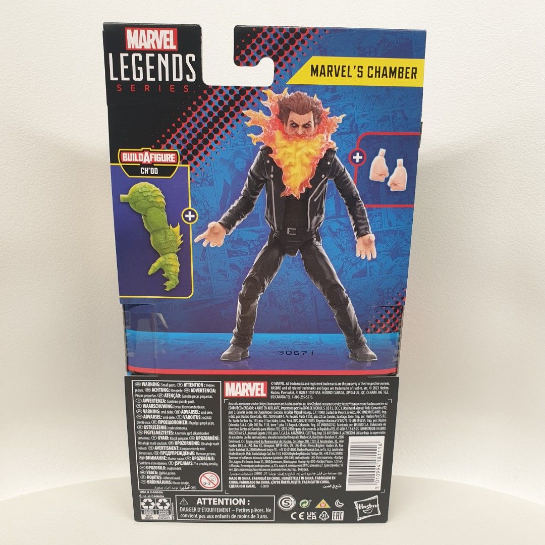 CHAMBER X-Men Ch'od Wave Marvel Legends, Hobbies & Toys, Toys & Games ...