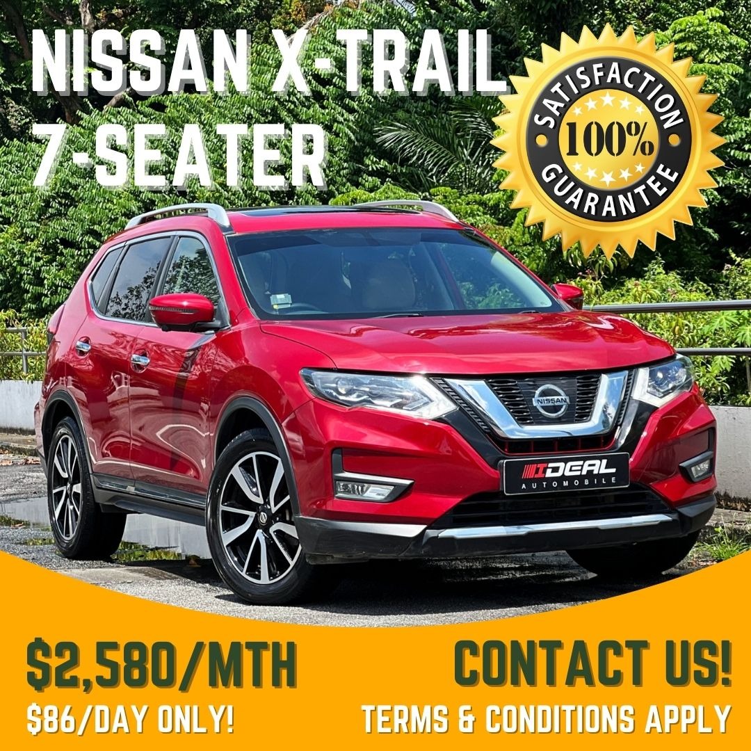 Cheap Rental!! Nissan X-Trail 7-Seater, Cars, Car Rental on Carousell
