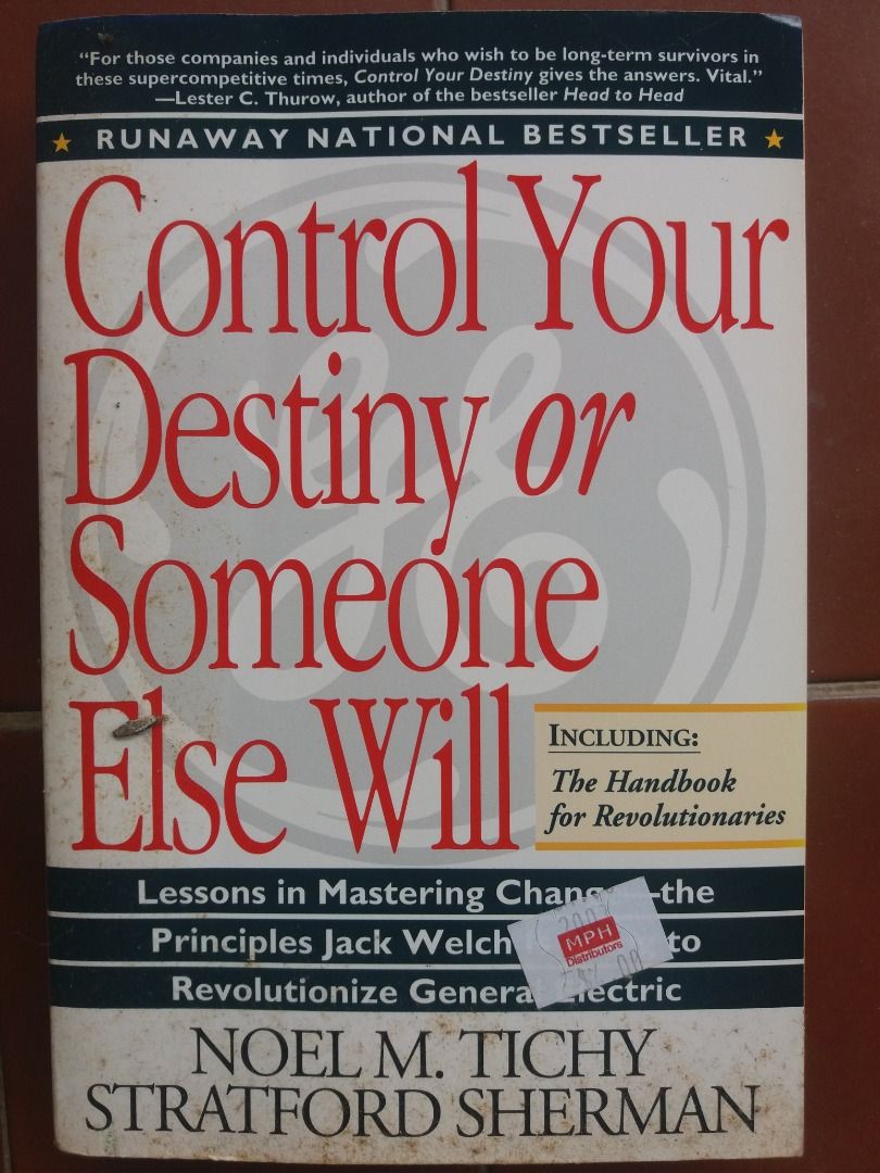 Control Your Own Destiny Book, Hobbies & Toys, Books & Magazines ...