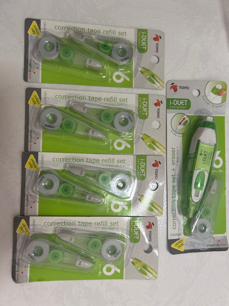 Correction tapes, Hobbies & Toys, Stationery & Craft, Stationery ...