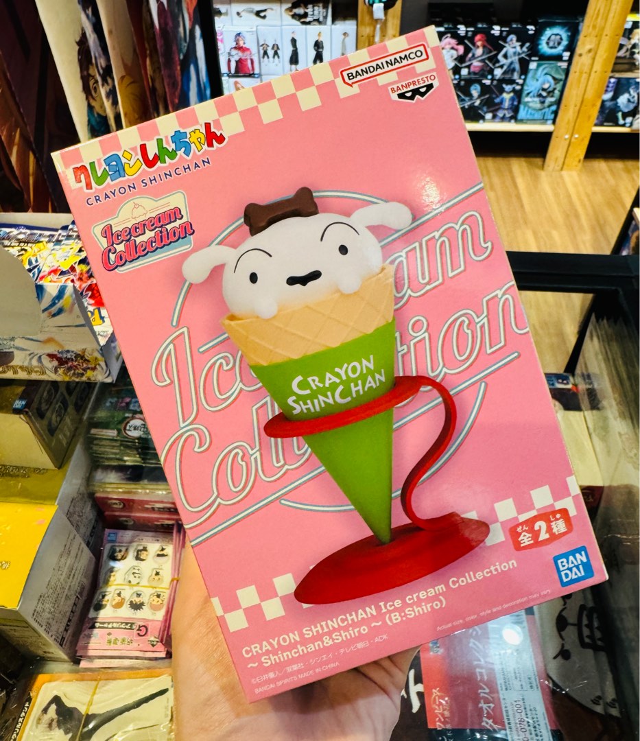 CRAYON SHINCHAN ICE CREAM COLLECTION~SHINCHAN&SHIRO~(B:SHI RO), Hobbies ...