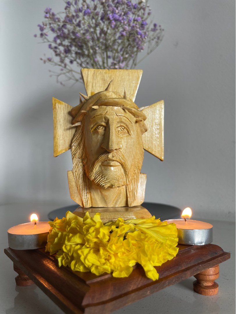 Cross and Jesus, Hobbies & Toys, Memorabilia & Collectibles, Religious ...