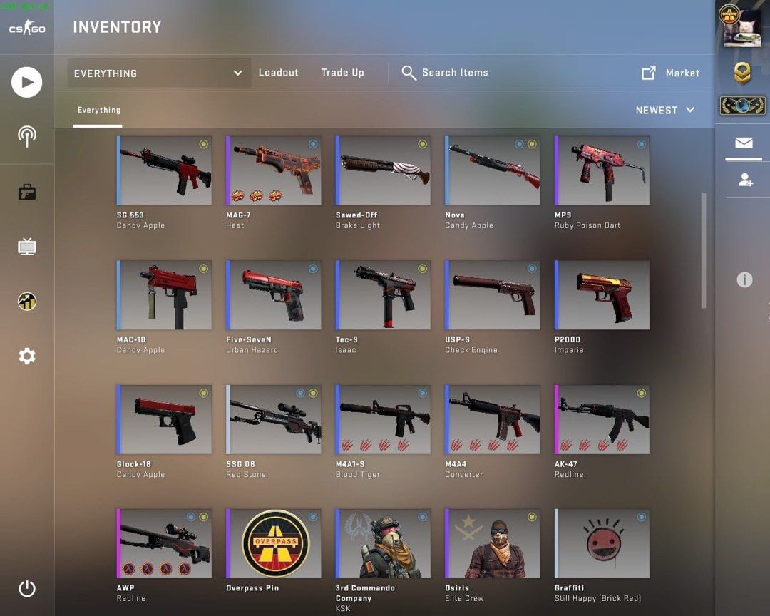 CS2 - CS:GO Global Elite Steam Account, Video Gaming, Video Games ...