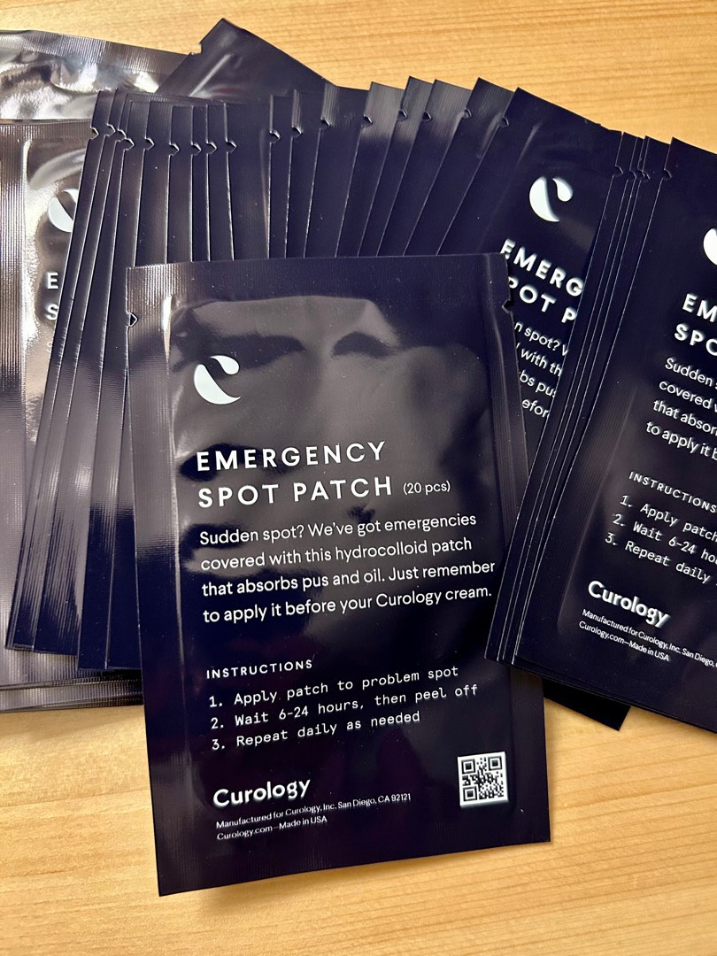 Curology Emergency Spot Patch (20 pcs), Beauty & Personal Care, Face, Face Care on Carousell