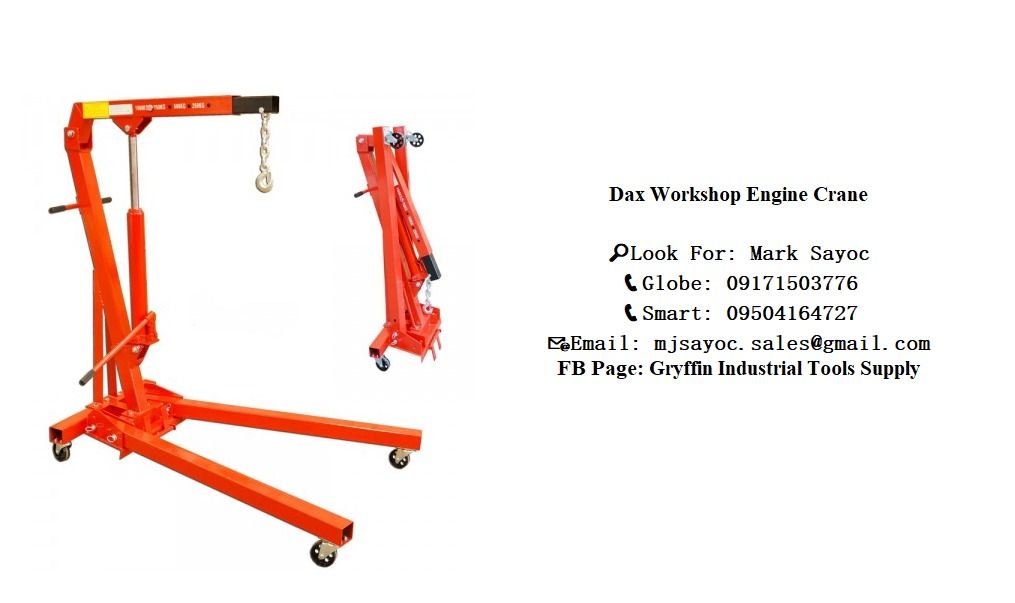 Dax Workshop Engine Crane, Commercial & Industrial, Industrial ...