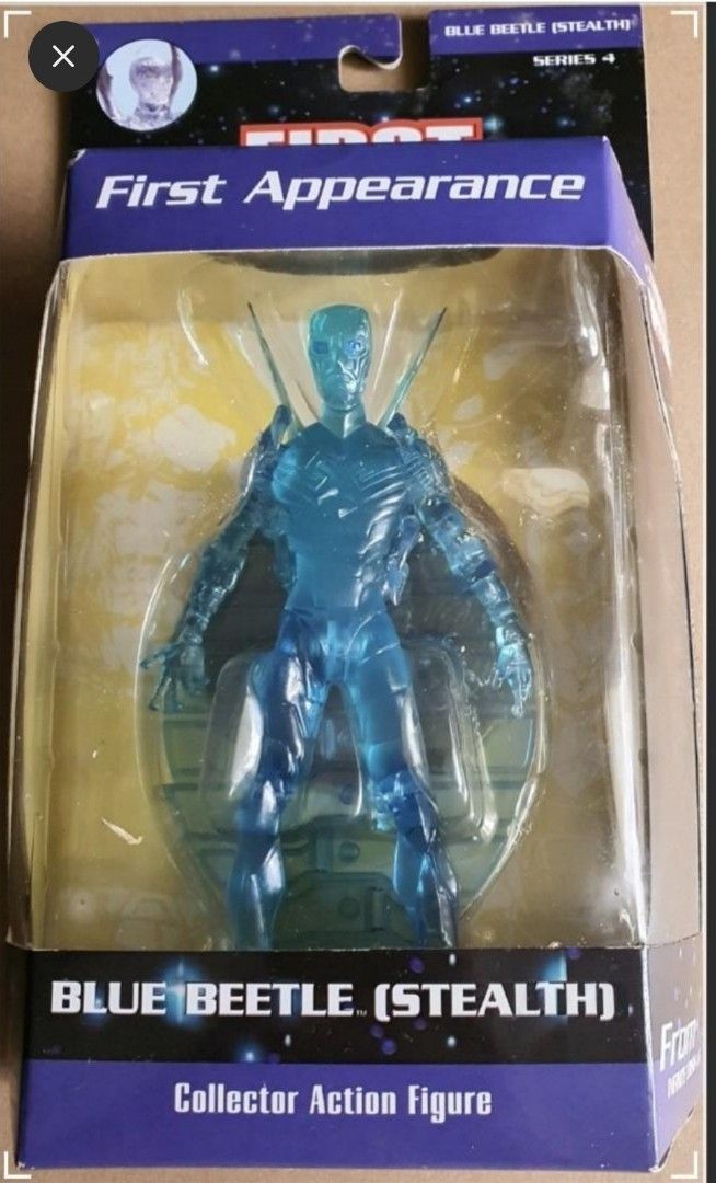 Dc First Appearance Blue Beetle Stealh figure, Hobbies & Toys, Toys ...
