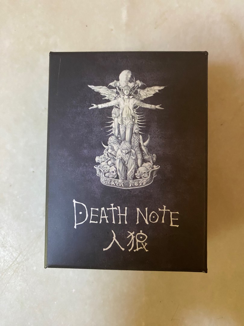Death note board game, Hobbies & Toys, Toys & Games on Carousell