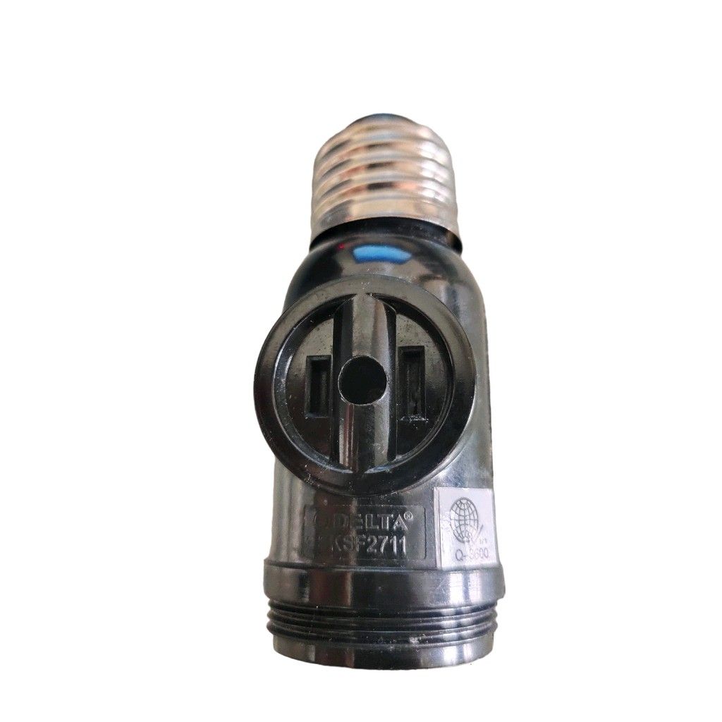 Delta Keyless Socket with/ 2 flat pin outlet (SCP 2711), Commercial ...