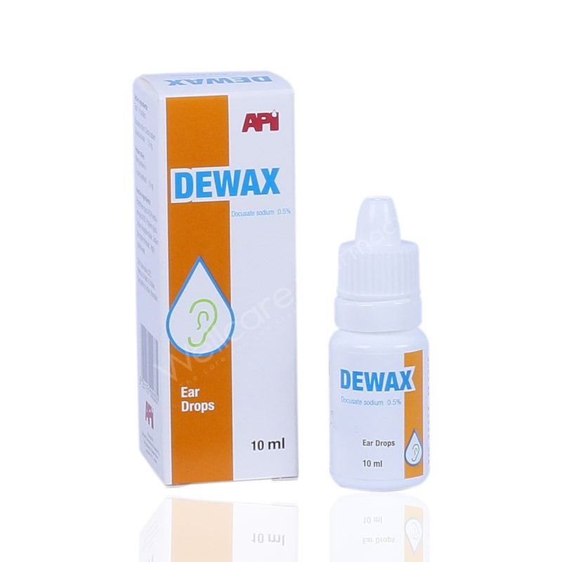 DEWAX Ear drops 10 ml + FREEBIE, Beauty & Personal Care, Ear Care on ...