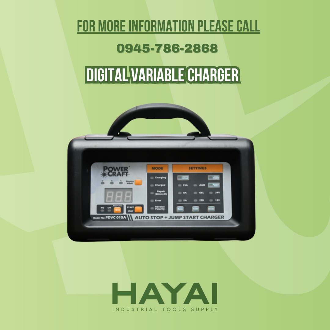 Digital Variable Charger Brand: PowerCraft, Commercial & Industrial ...